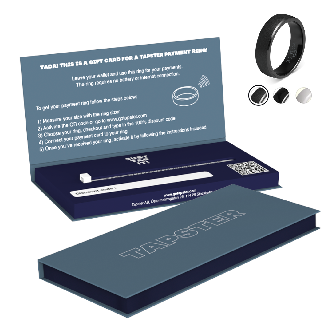 Gift Card Payment Ring - TAPSTER Easy Gift Options